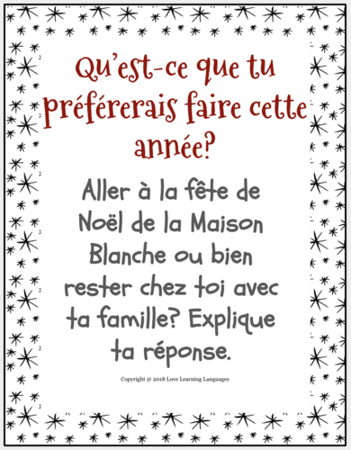 French New Year Vocabulary - Nouvel An - I'd rather cards | Teaching ...