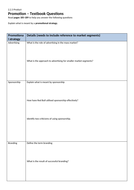 3. Promotion - Topic 2.2 - Edexcel GCSE Business - Theme 2 | Teaching ...