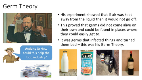 Card Sort: How influencial was Pasteur's Germ Theory in Britain ...