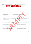 SPaG: text-based activities. Presentation, worksheets, dictation ...