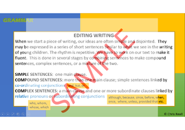 SPaG: text-based activities. Presentation, worksheets, dictation ...