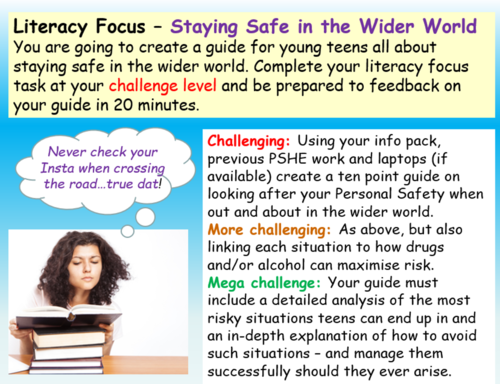 Personal Safety | Teaching Resources