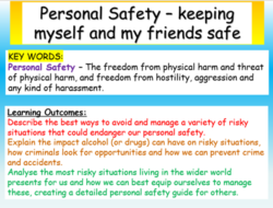 Personal Safety | Teaching Resources