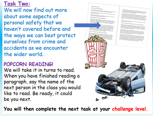 Personal Safety | Teaching Resources