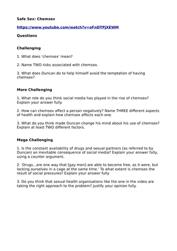 Personal Safety | Teaching Resources