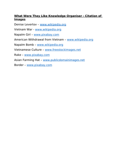 What Were They Like? Knowledge Organiser/ Revision Mat! | Teaching ...