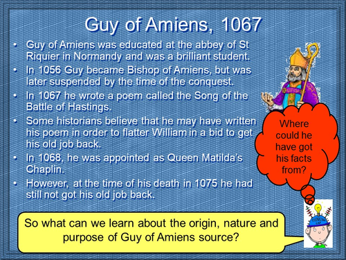 How did King Harold die - Source Analysis | Teaching Resources