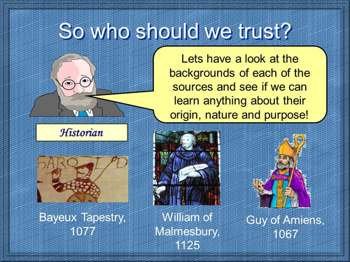 How did King Harold die - Source Analysis | Teaching Resources