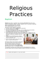 Introduction to Religious practices - A Level | Teaching Resources
