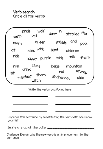 Verbs introduction year 2 | Teaching Resources