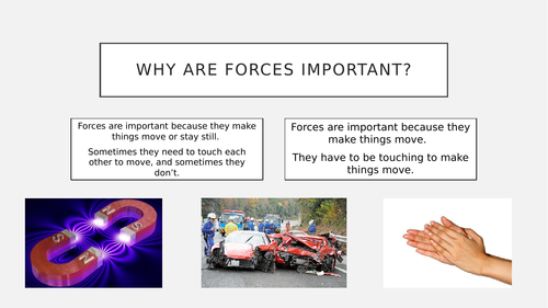 Forces and Magnets - unit of work (KS1/2+SEN) | Teaching Resources