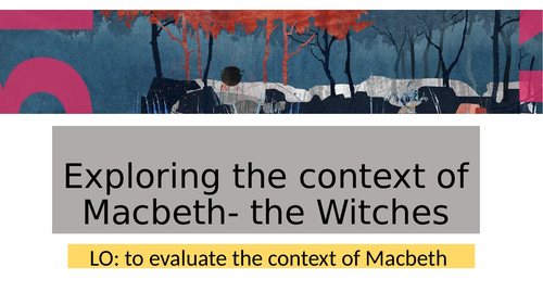 Witches in Macbeth | Teaching Resources