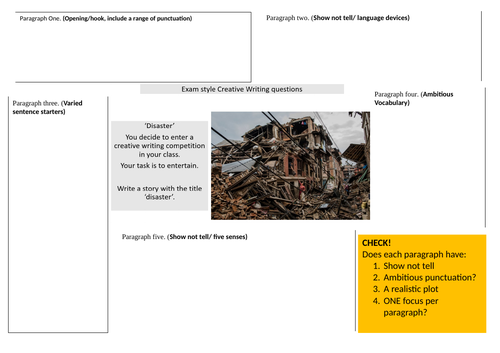 Narrative writing activities | Teaching Resources