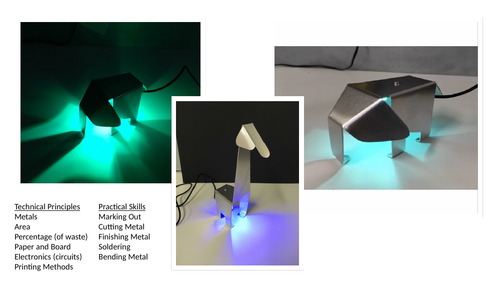 KS3/4 Sheet Metal Animal Lamp - Focus on Technical Principles ...