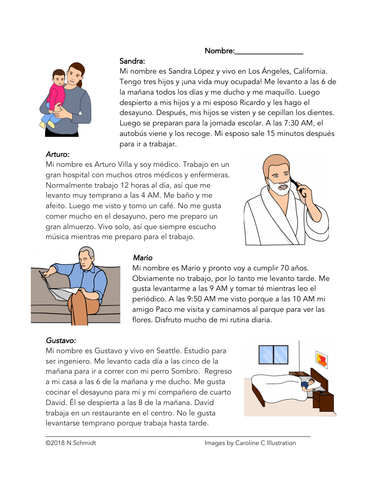 Spanish Reflexive Verbs Bundle: 5 Resources @35% off! (Verbos ...