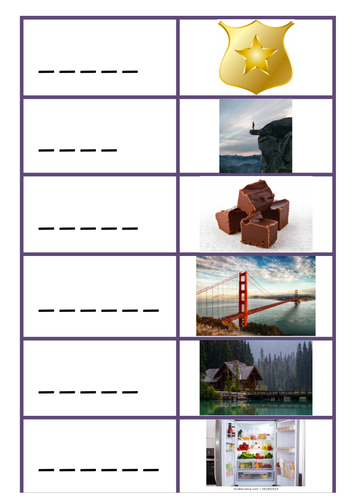 Spelling Activities -dge | Teaching Resources