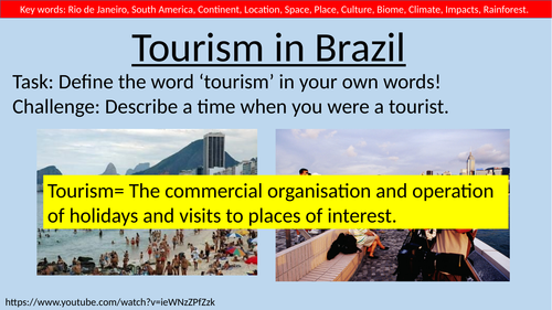 ENTIRE UNIT- KS3 Geography- Brazil- Human and Physical Geography ...