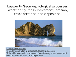 A Level Geography- Geomorphological Processes. | Teaching Resources