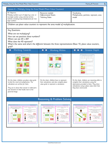 Year 5– Week 1 – Multiplication & Division Differentiated Worksheets ...