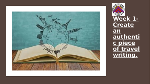 Crafting Language - Travel Writing. | Teaching Resources