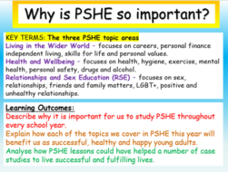 Why is PSHE important? by EC_Resources | Teaching Resources
