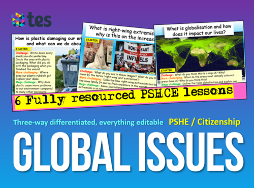 Global Issues PSHCE | Teaching Resources