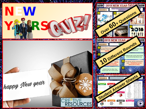 Tutor time activities - January | Teaching Resources