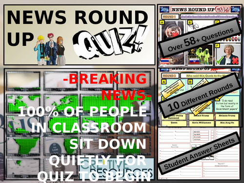 Tutor time activities - January | Teaching Resources