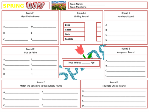 Tutor time activities - April | Teaching Resources