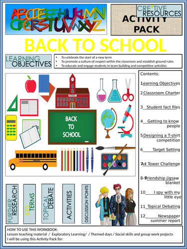 Tutor time activities | Teaching Resources