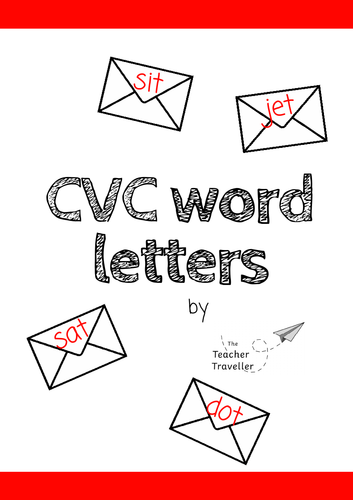CVC Word letters (Post office role play and topic) | Teaching Resources