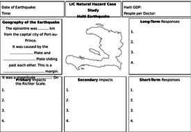 Haiti Earthquake Revision Case Study | Teaching Resources