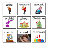 Alternative ch Sorting Images | Teaching Resources