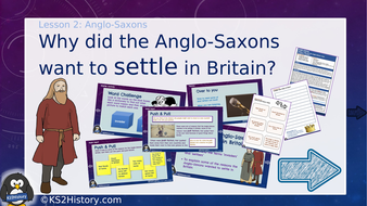 Why did the Anglo-Saxons want to settle in Britain? (Lesson for KS2 ...