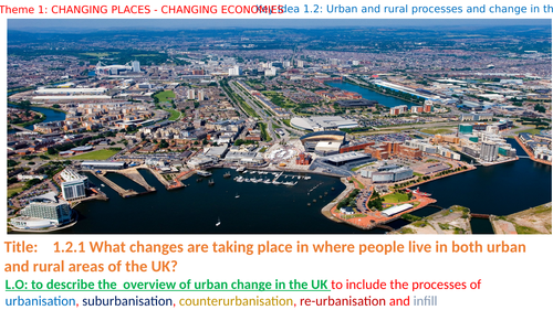Urban Change | Teaching Resources