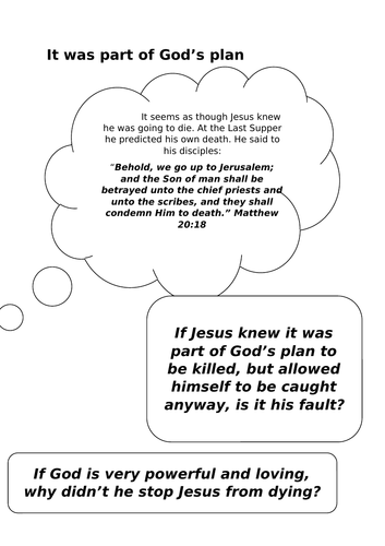 An inquiry into who was responsible for Jesus' death. Includes lesson ...