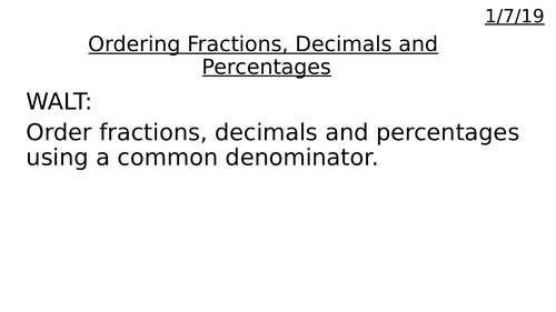 Fractions Bundle: Equivalence, Ordering and Adding. | Teaching Resources