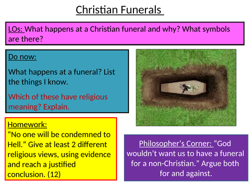 Year 9 End of Life- intro to GCSE style lessons | Teaching Resources