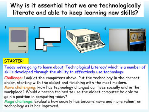 Work Skills - Computer Literacy | Teaching Resources