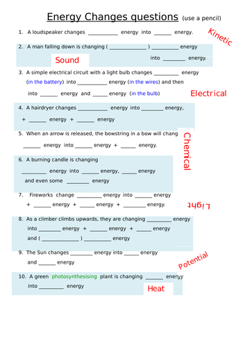 Energy Efficiency | Teaching Resources