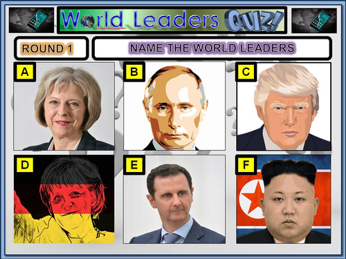 World Leaders | Teaching Resources
