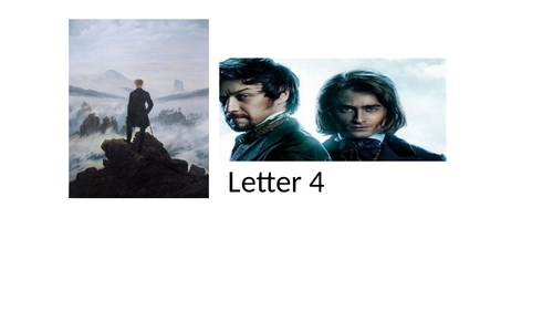 A level Frankenstein Walton's letters powerpoints- 4 in total ...