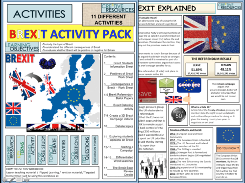 BREXIT BRITAIN | Teaching Resources