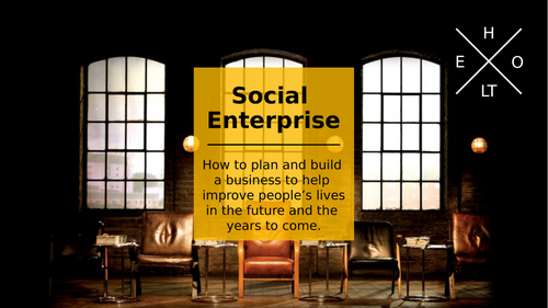 Dragon's Den Style lesson on Social Enterprise and Entrepreneurship ...