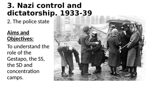 The Nazi Police State | Teaching Resources