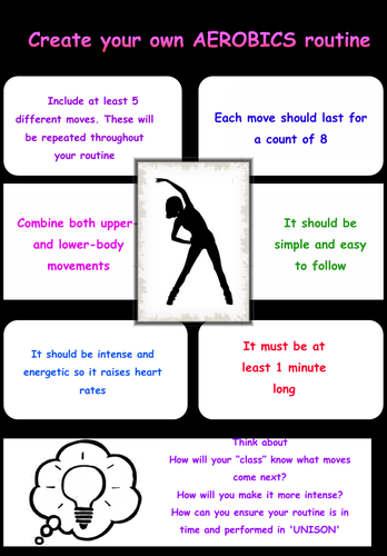Aerobics - lesson plan and resources | Teaching Resources