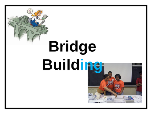 DT - Bridge Building + Problem Solving Challenge | Teaching Resources
