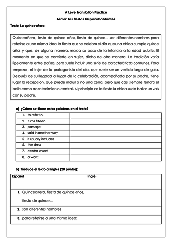 A Level Spanish: Hispanic Culture Bundle - music, traditions and ...