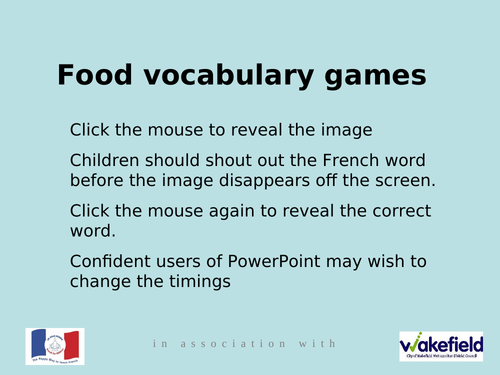FRENCH healthy and unhealthy food whole lesson on notebook and game and ...