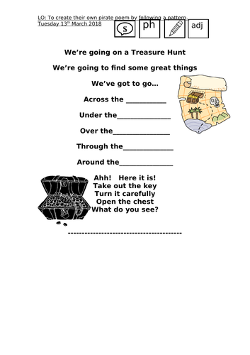 Pirate Poetry | Teaching Resources